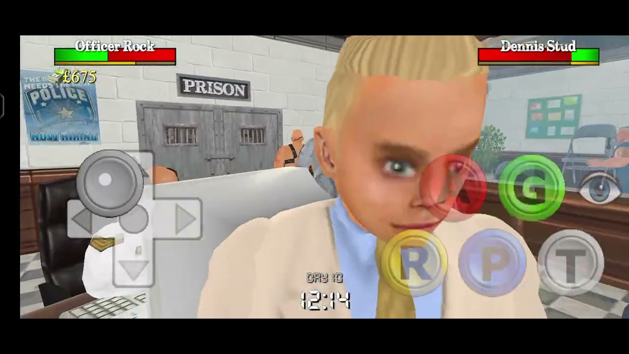 Hard time 3 gameplay as a officer - YouTube