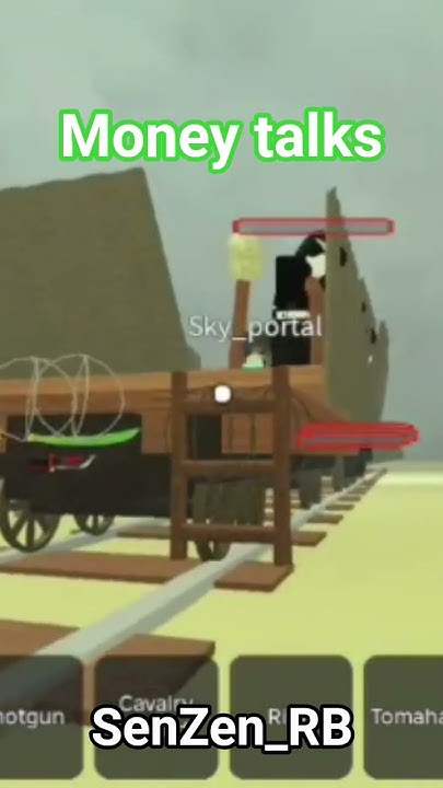 Money Talks 🤑| Dead Rails Clip 🤑💸 | #Rich #deadrails #moneytalks #roblox #fyp #viralvideo # ...