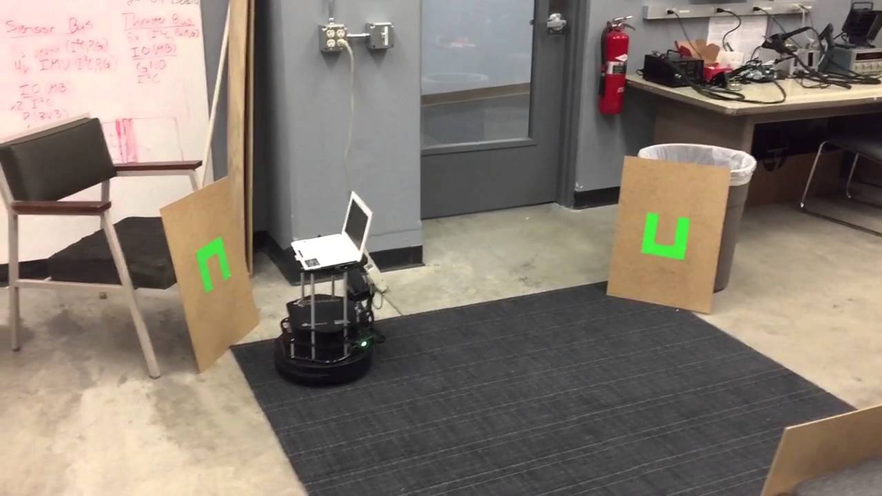 Turtlebot doing Vision Processing - YouTube