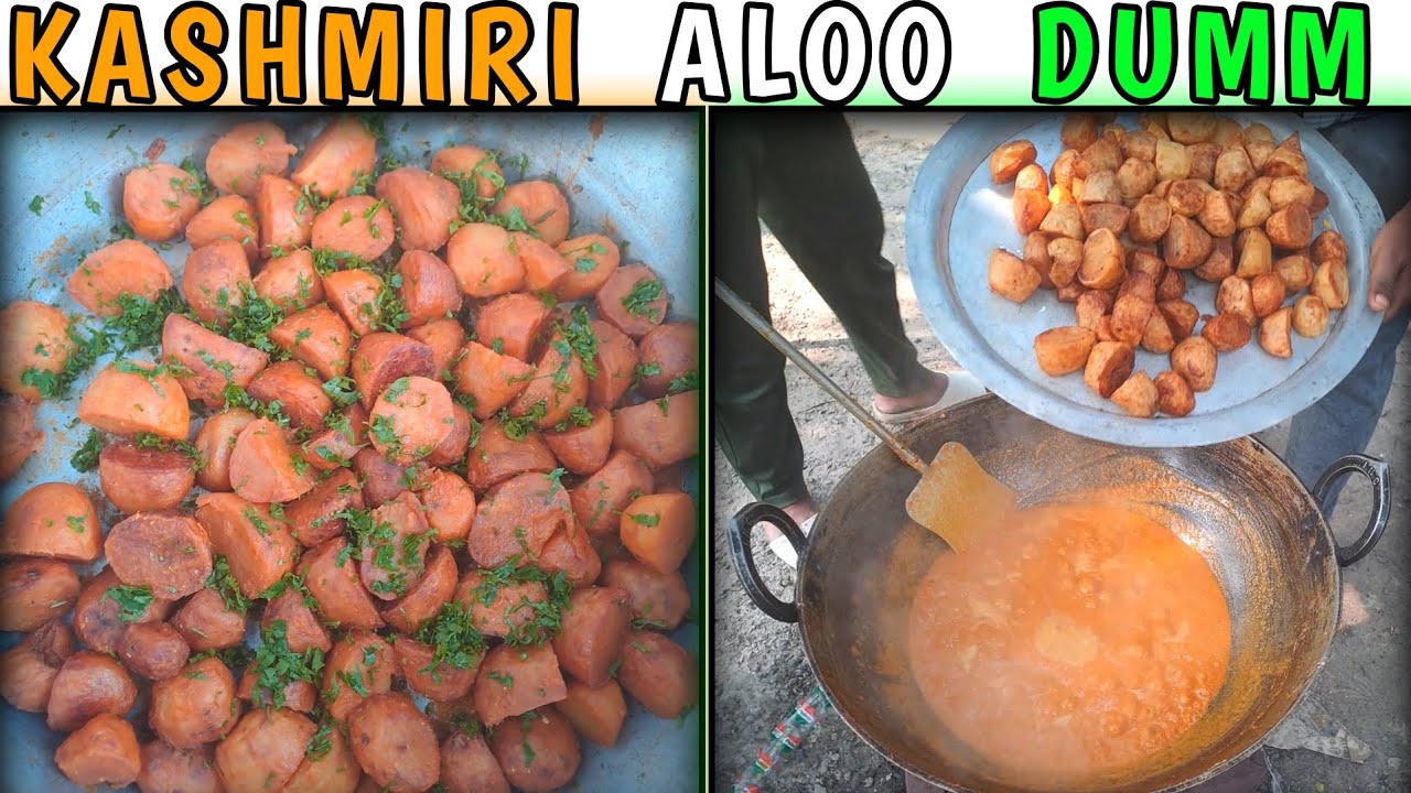 Kashmiri Aloo Dum Full Recipe || How To Make Kashmiri Alu Dum || Alu ...