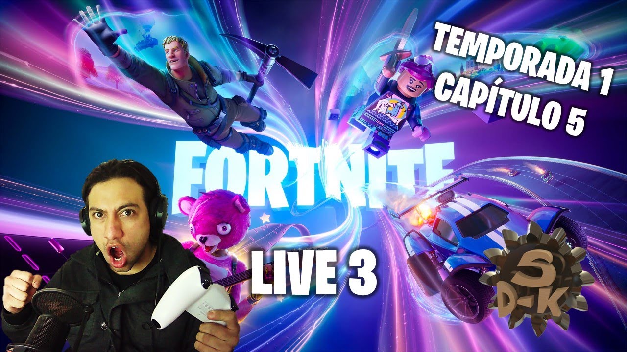 FORTNITE: Capítulo 5 Temporada 1 ¡Contracultura! - Live 3 SDK Gamers ...