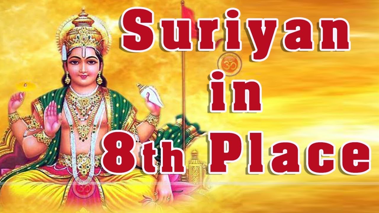 Suriyan(Sun) In The Eight House of Astrology Birth Chart (Suriyan(Sun ...