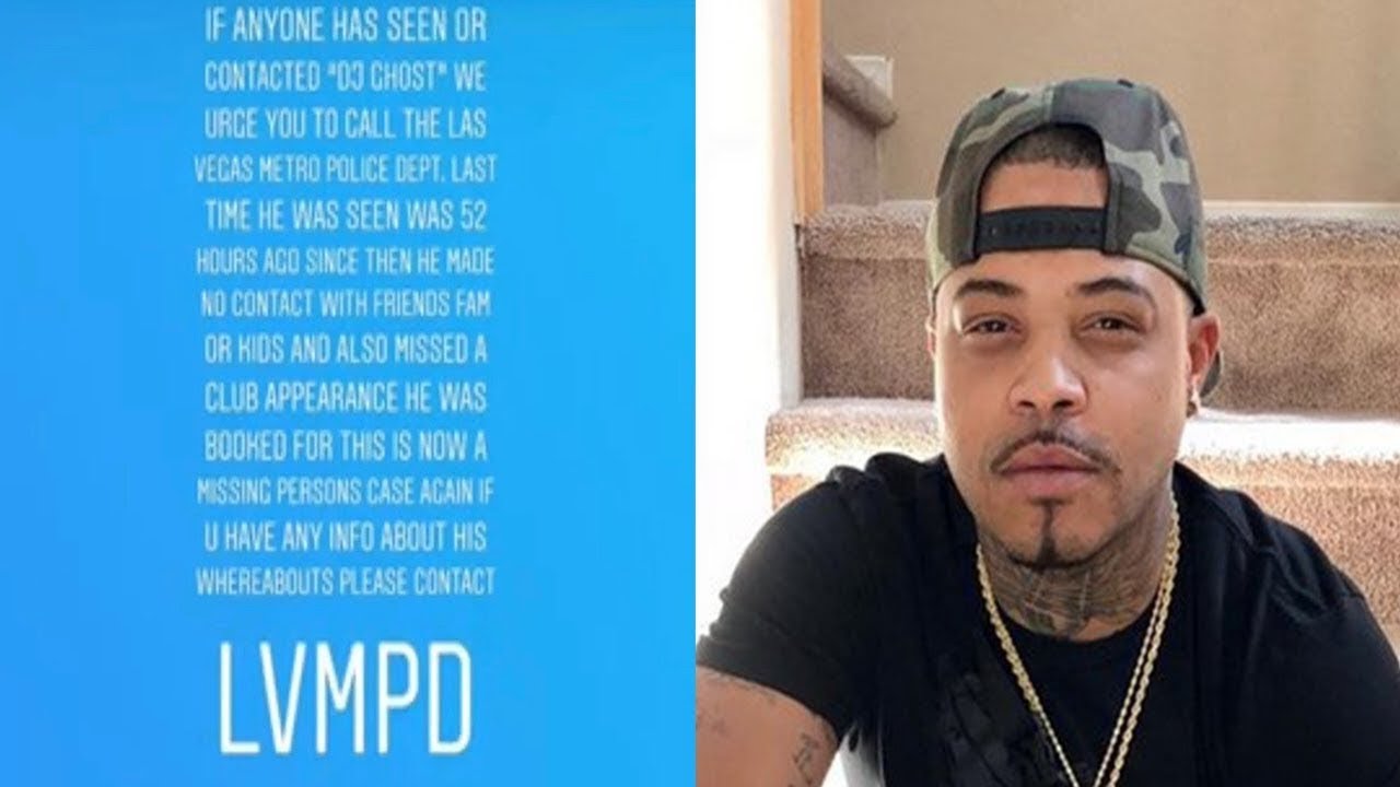 YouTuber DJ Ghost Reported Missing By Family And Friends. - YouTube