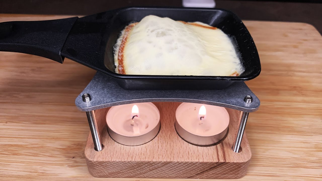 [TUTO] Un APPAREIL à RACLETTE à BOUGIE ? 🧀 - YouTube