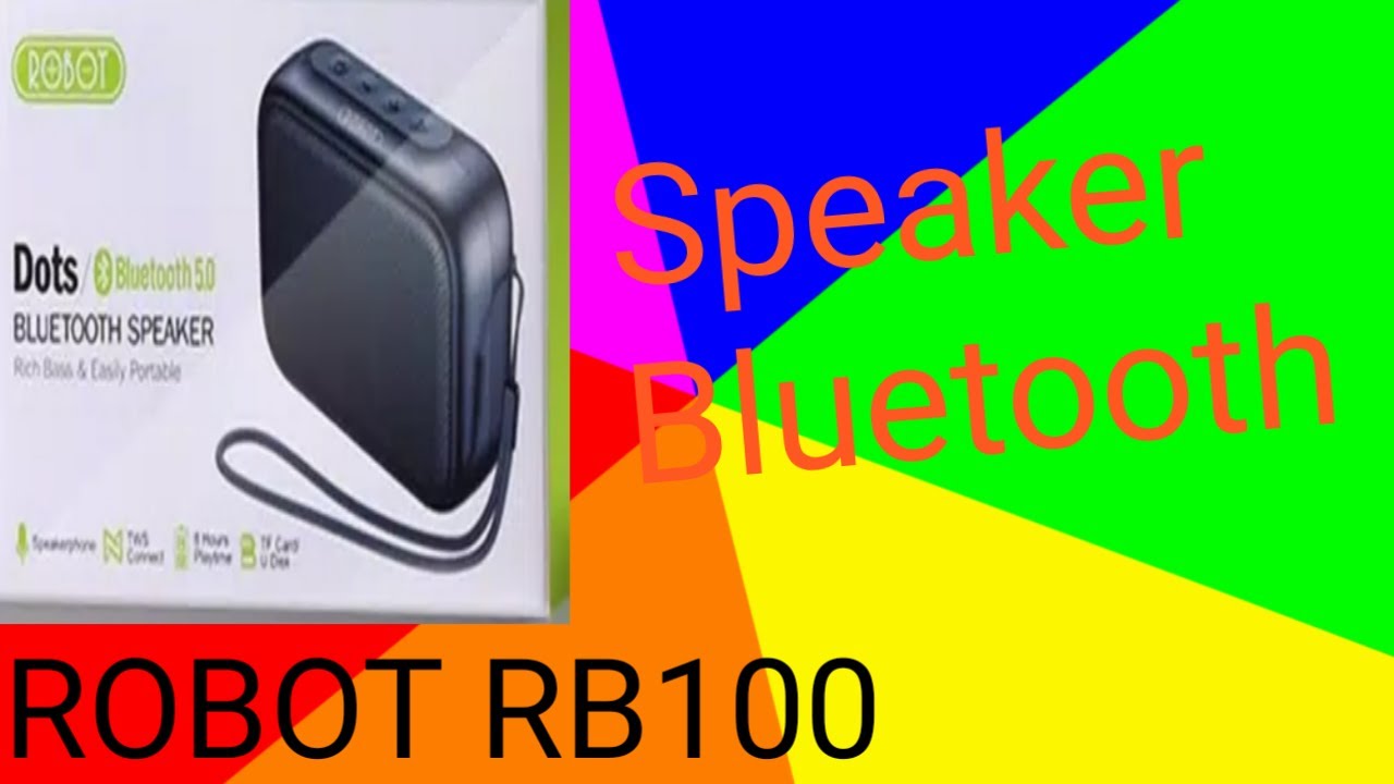 UNBOXING + REVIEW SPEAKER BLUETOOTH ROBOT RB100-ELEKTRONIK GADGET - YouTube