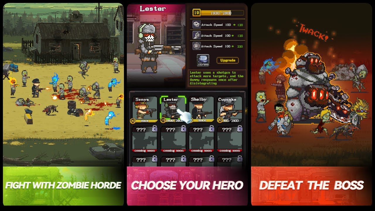 Zombie Fighter: Hero Survival Mobile Game | Gameplay Android - YouTube