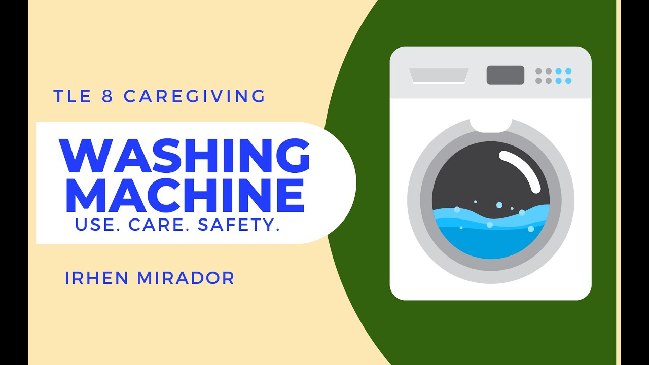 How to Use a #WashingMachine. #Caregiving #Tools - YouTube