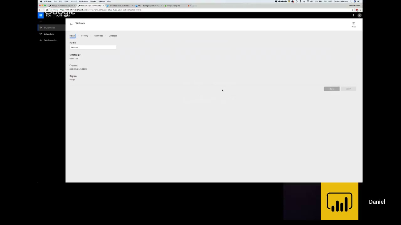 Push the button with Microsoft Flow by Daniel Laskewitz - YouTube