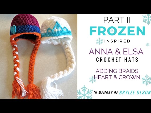 Anna Frozen Crochet Hat Pattern