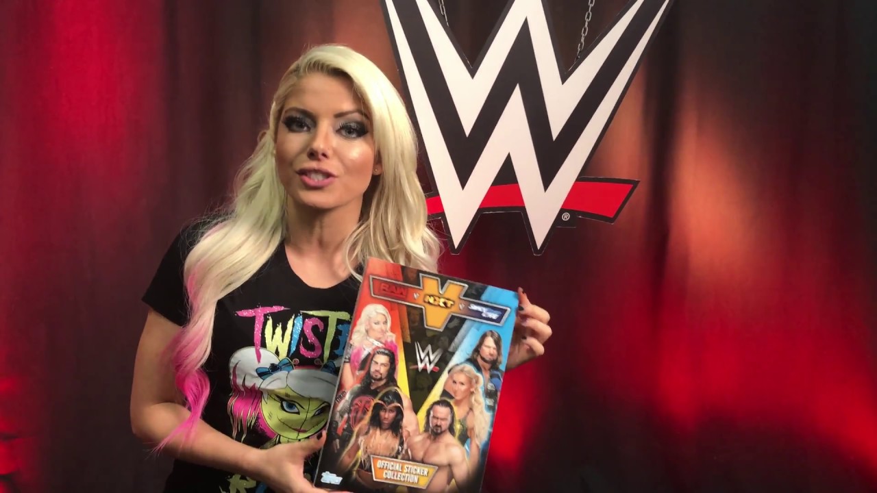 ALEXA BLISS PRESENTS...WWE STICKERS! - YouTube