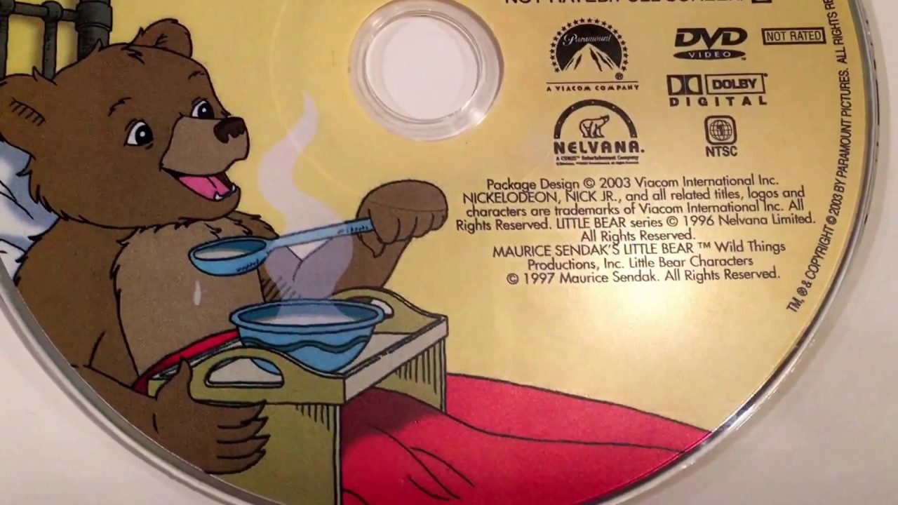 Little Bear * Feel Better * Little Bear * Nickelodeon Cartoon * DVD ...