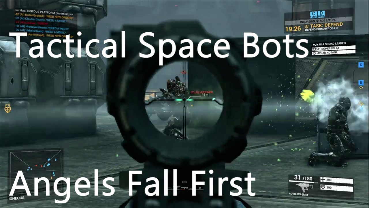 One of the Best offline FPS - Space BOTS ! - YouTube