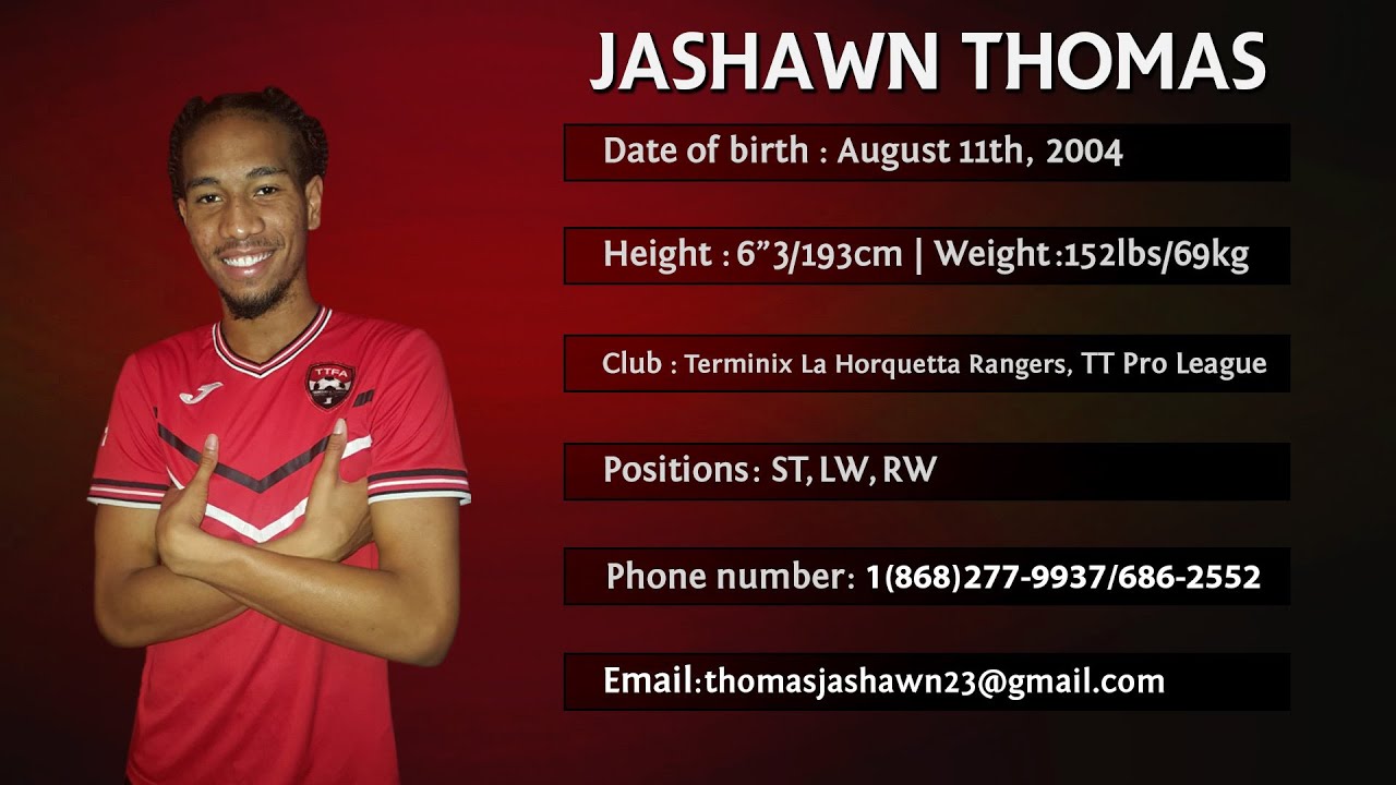 Jashawn Thomas, Football Highlights - YouTube