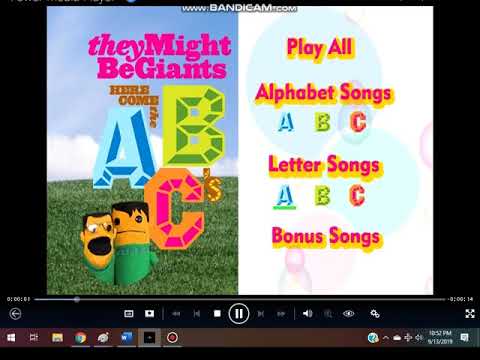 Opening to TMBG Here Comes The ABC's 2005 DVD/ DVD Menu - YouTube
