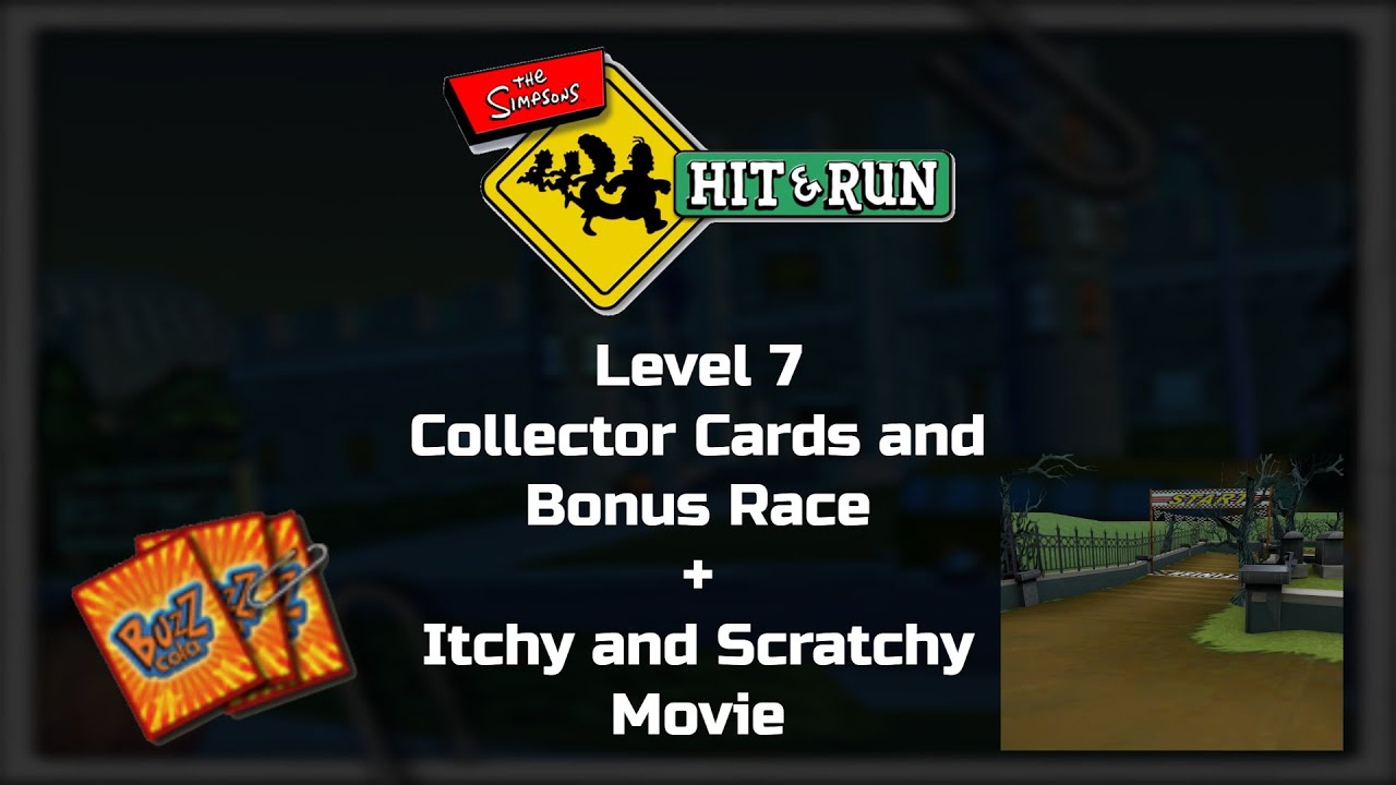 The Simpsons: Hit & Run - Level 7 | Collector Cards and Bonus Race ...