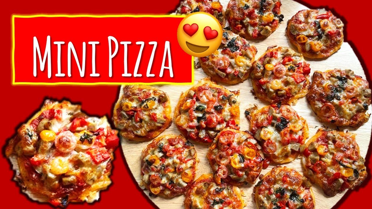 Piccolinis selbst gemacht! Beste Mini Pizza Rezept🍕 - YouTube