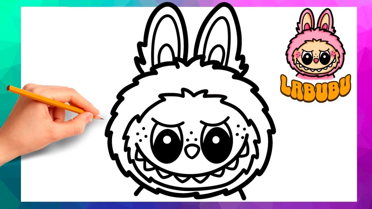 How to Draw Labubu Macaron | The Monsters - YouTube