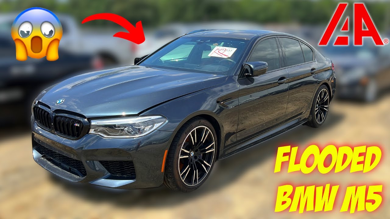 Insurance Company Selling BMW M5 At The Insurance Auto Auction For ...