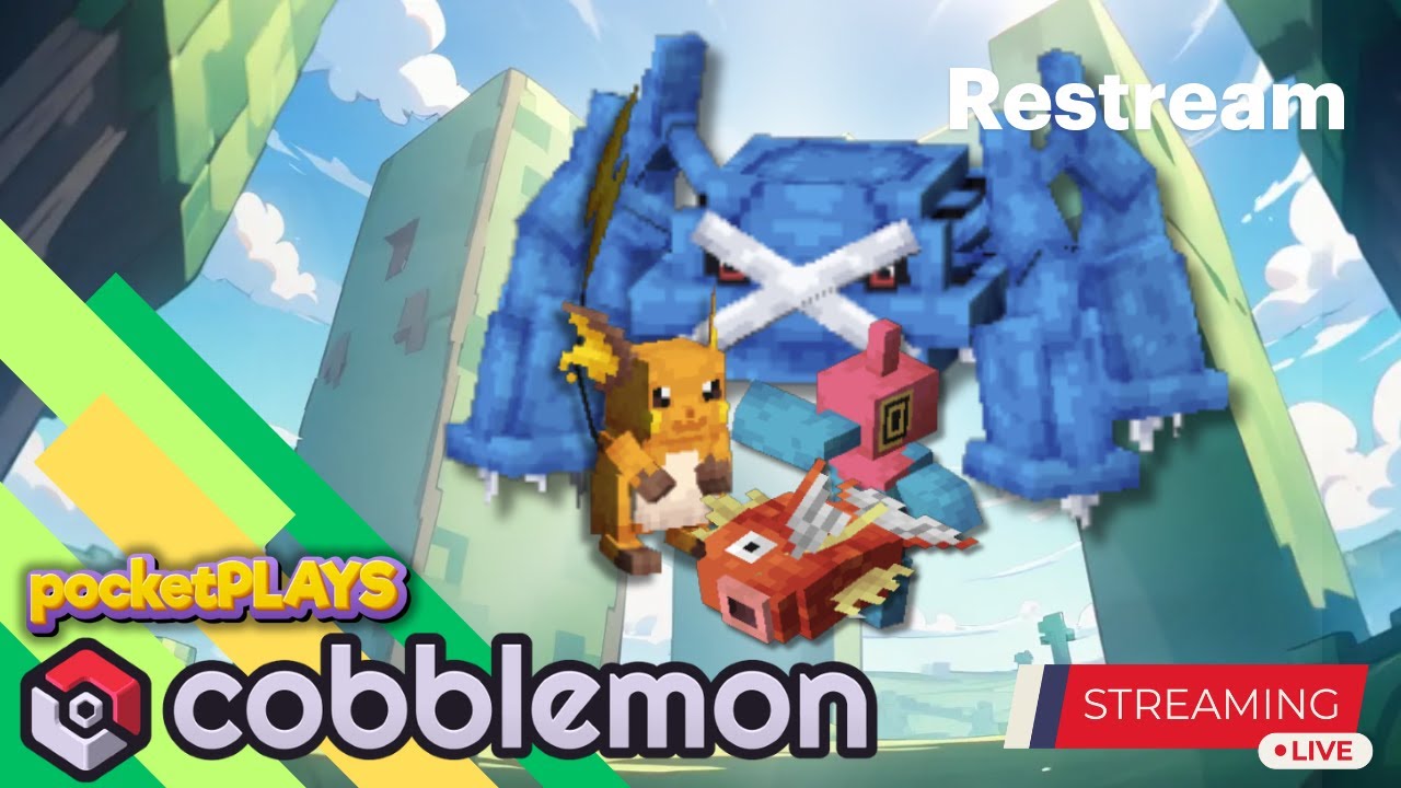 Pocket PLAYS: Cobblemon Part 3: Build a Base in the Deep Dark? - YouTube