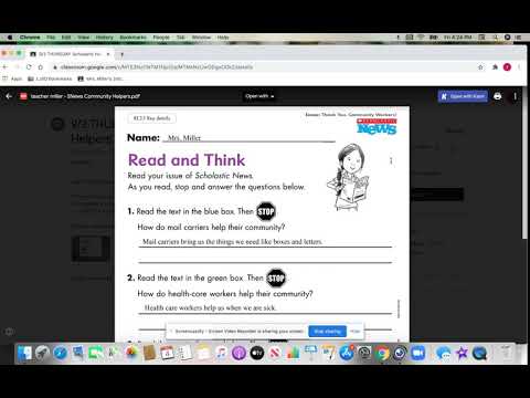How to Check for Grades and Missing Work on Google Classroom - YouTube