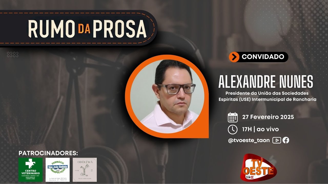 Rumo da Prosa recebe Alexandre Nunes 🎙️ - YouTube