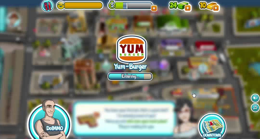 New In Town Facebook Game First Impression - YouTube