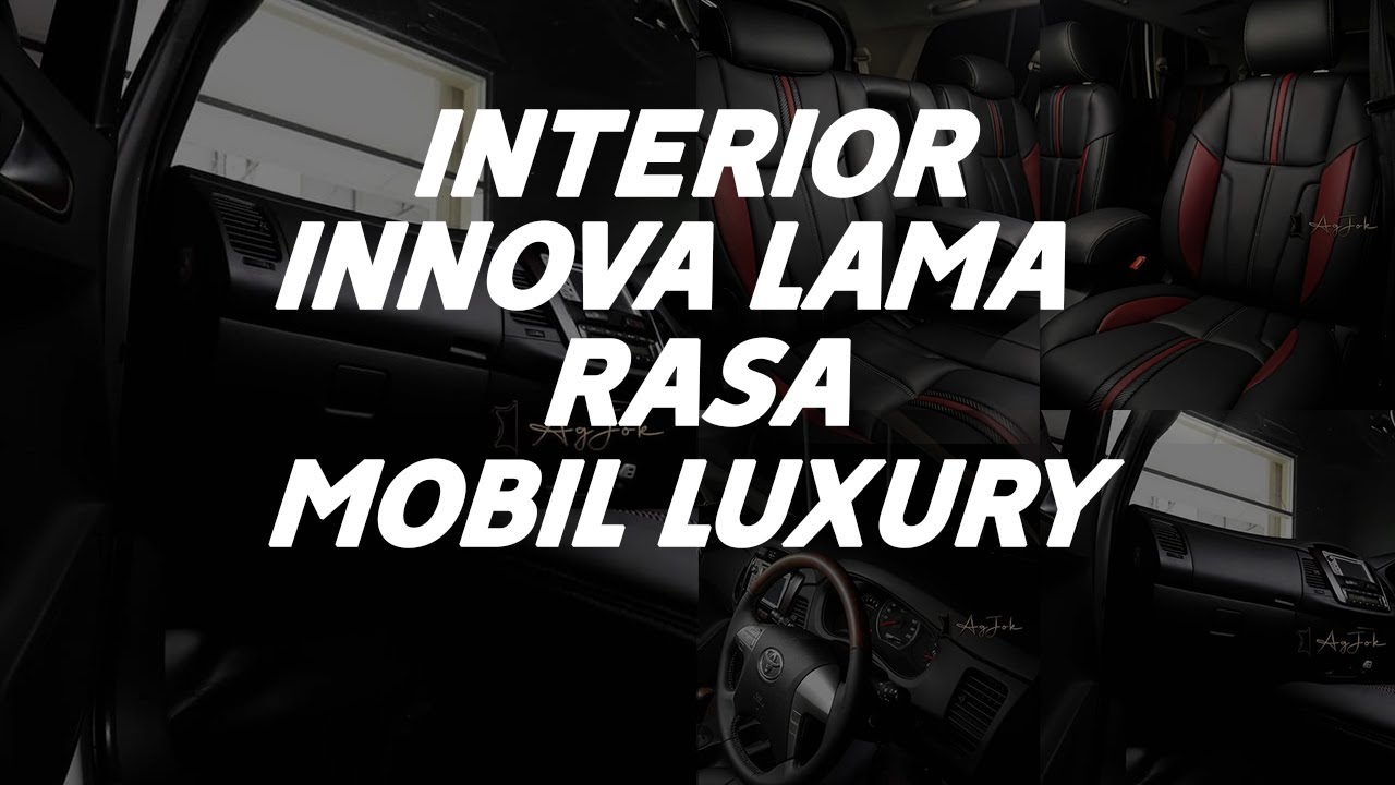 INTERIOR INNOVA FULL BLACK TERLIHAT ORIGINAL DAN MAHAL - YouTube