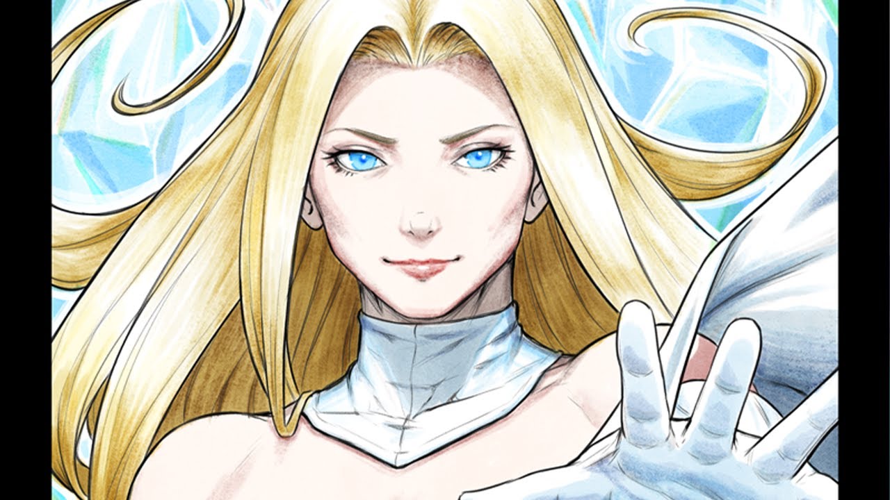 Emma Frost (X Men) - Arttrober 2022 - Day 09 - YouTube