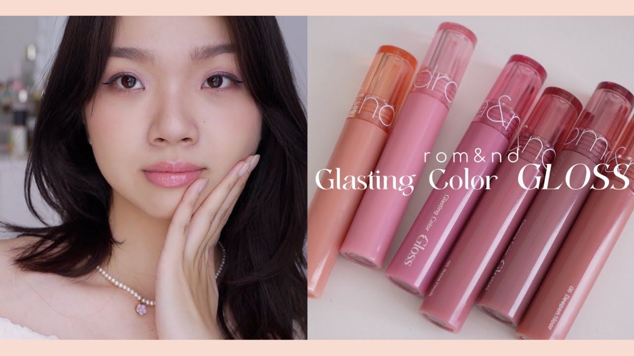 Swatch son Romand GLASTING COLOR GLOSS & JUICY LASTING TINT 36 mới ...