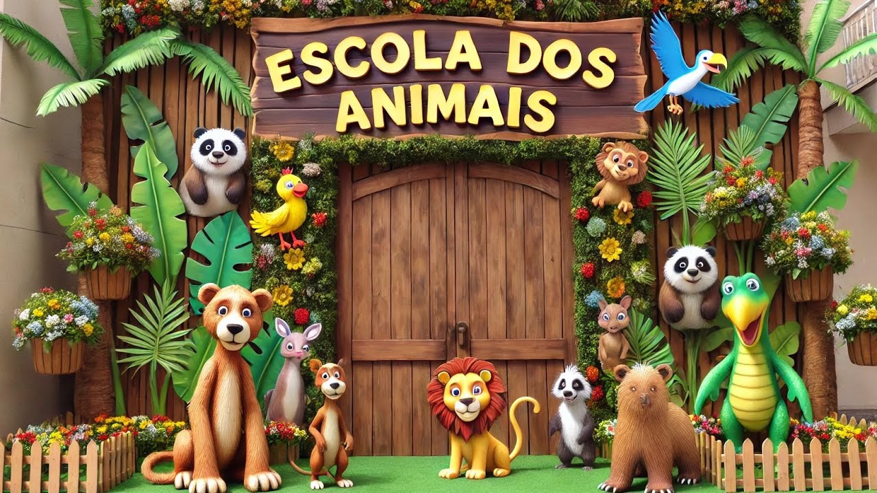 Escola dos animais . - YouTube