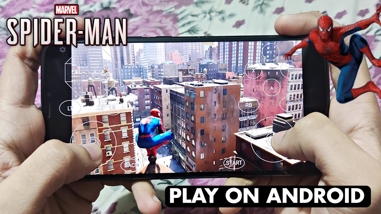 How to Play Spider Man on android | Spider Man Playing on Smartphone ...