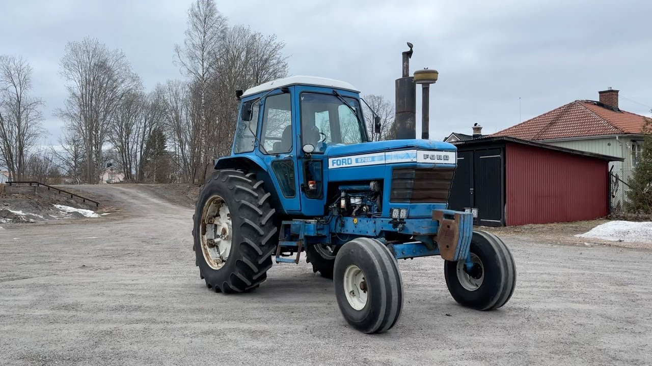 Köp Traktor Ford 8700 på Klaravik - YouTube