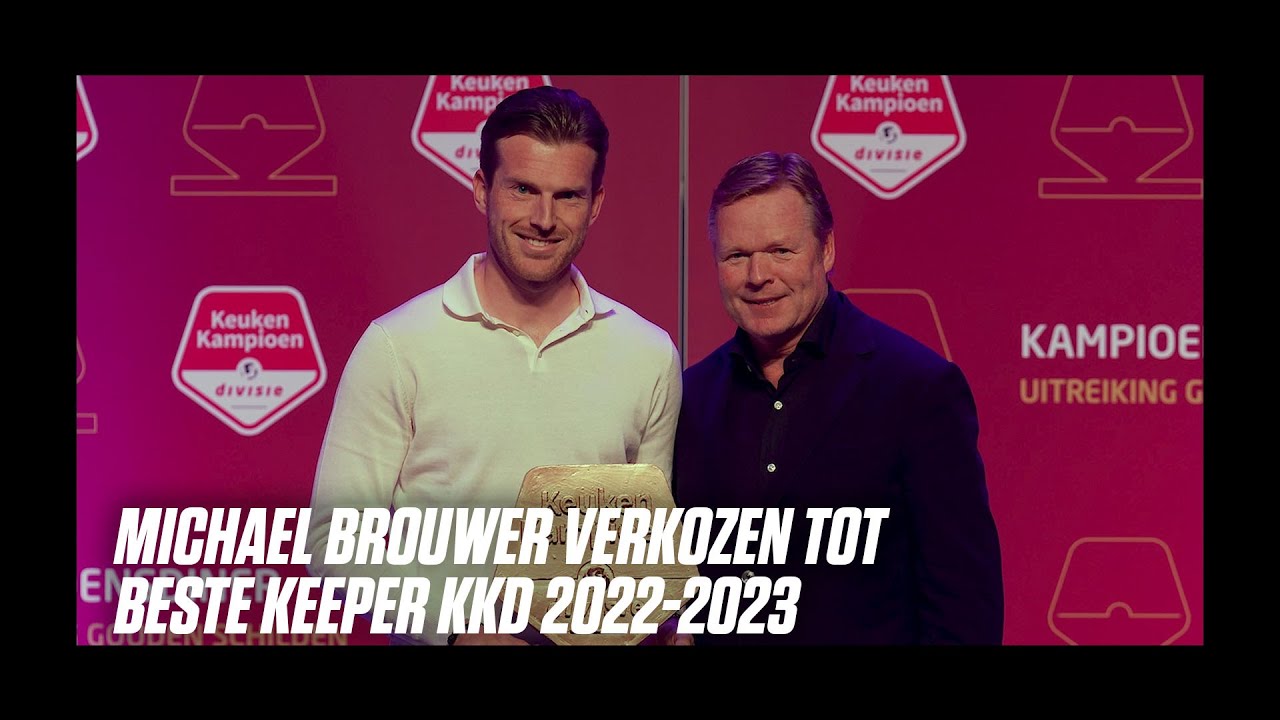 Michael Brouwer verkozen tot Beste Keeper KKD 2022-2023 - YouTube