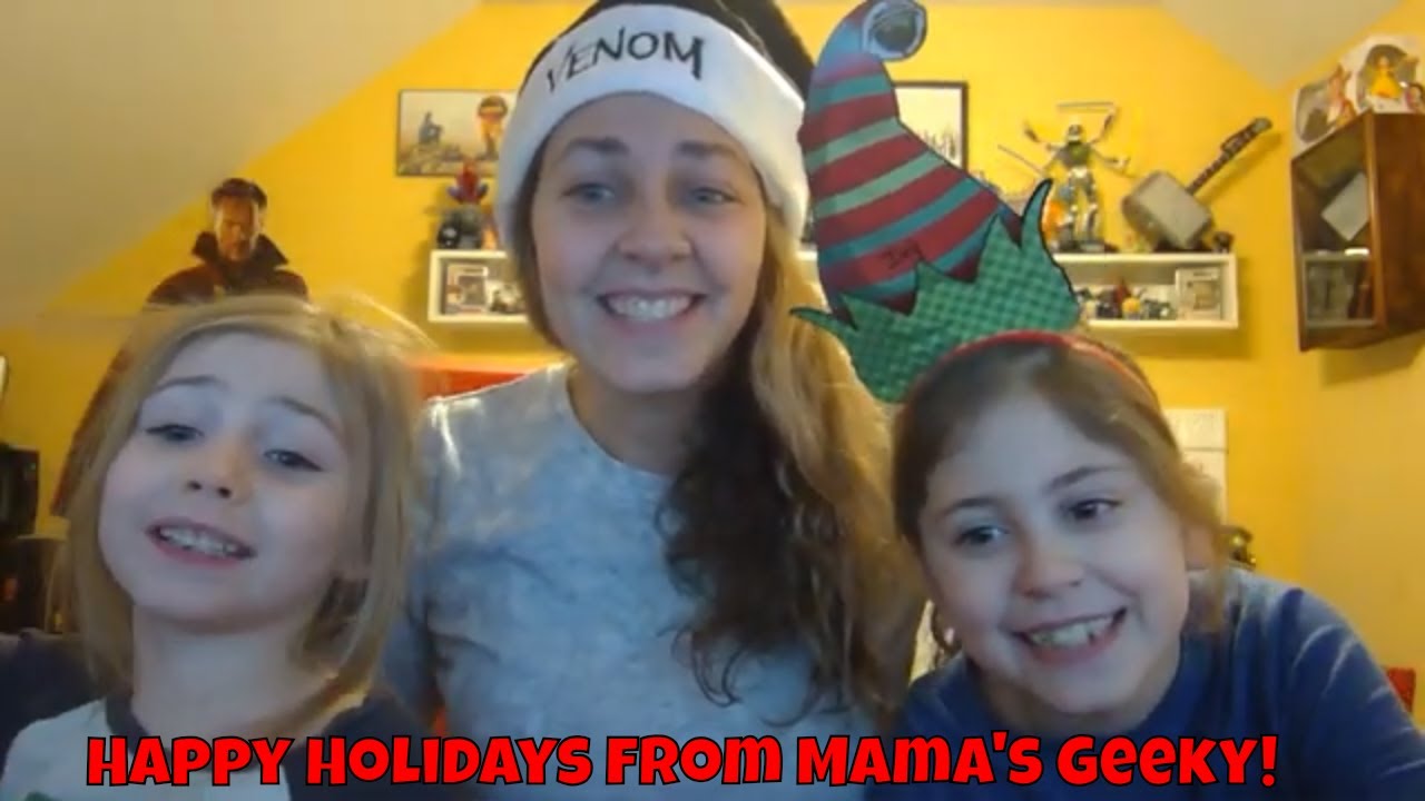 Happy Holidays from Mama's Geeky & Family! - YouTube