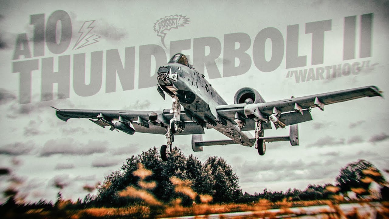 A-10 Thunderbolt II cinematic (kickstart my heart) - YouTube