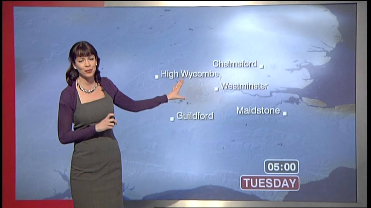 News at One Weather (18 Feb 2013) ELIZABETH RIZZINI - YouTube