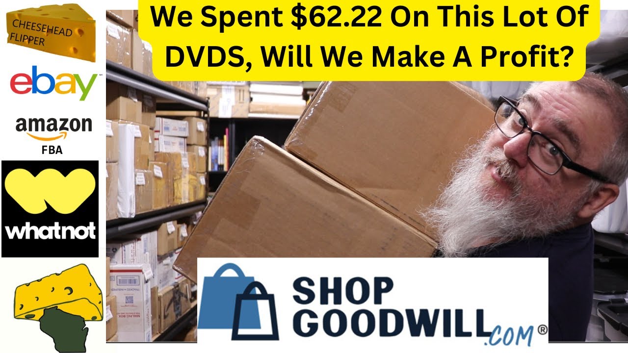 I Purchased A DVD Lot From Goodwill To Sell On Amazon, Will I Make A ...