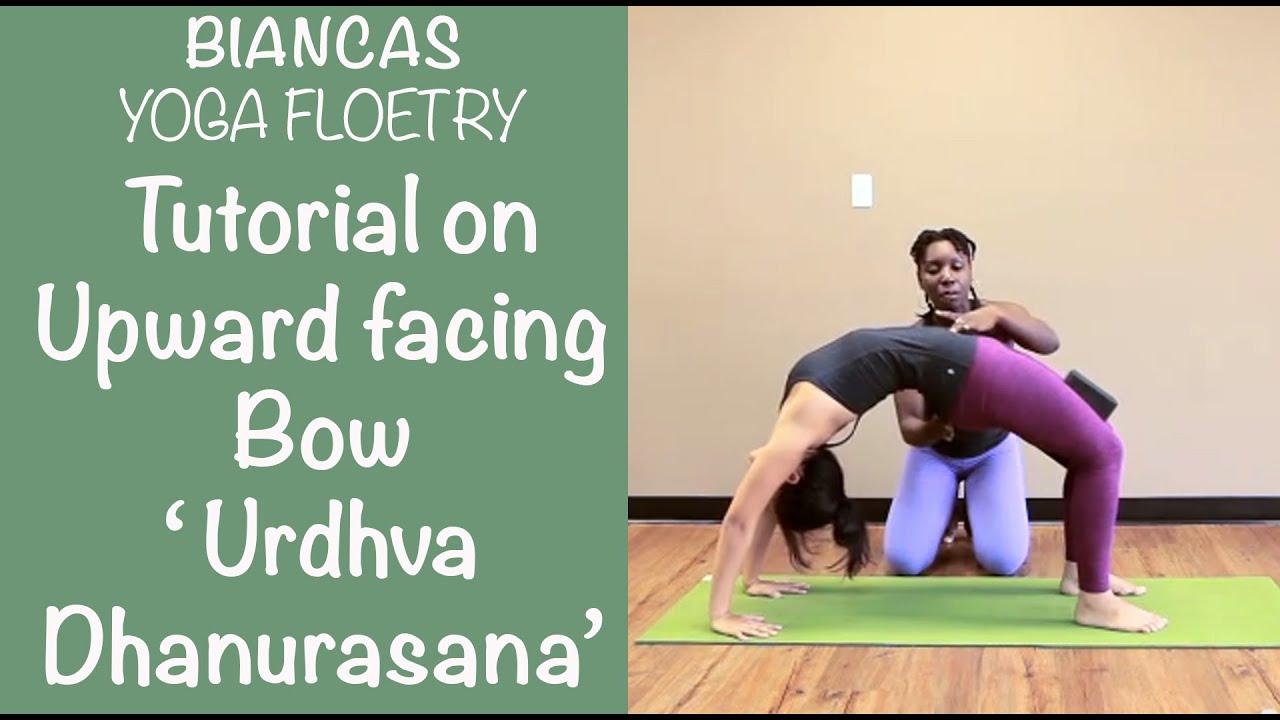 Yoga Pose: Urdhva Dhanurasana - Upward facing Bow - YouTube