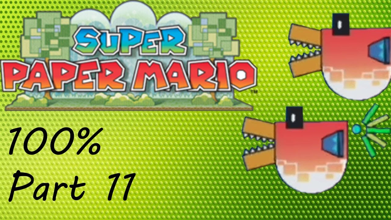 Super Paper Mario 100% Longplay Part 11 - What a Weird Fish - YouTube