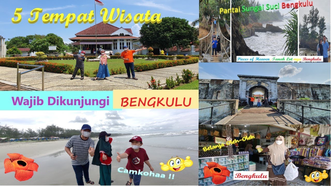 5 TEMPAT WISATA di BENGKULU Yang Wajib Dikunjungi, Pantai Yang Indah ...
