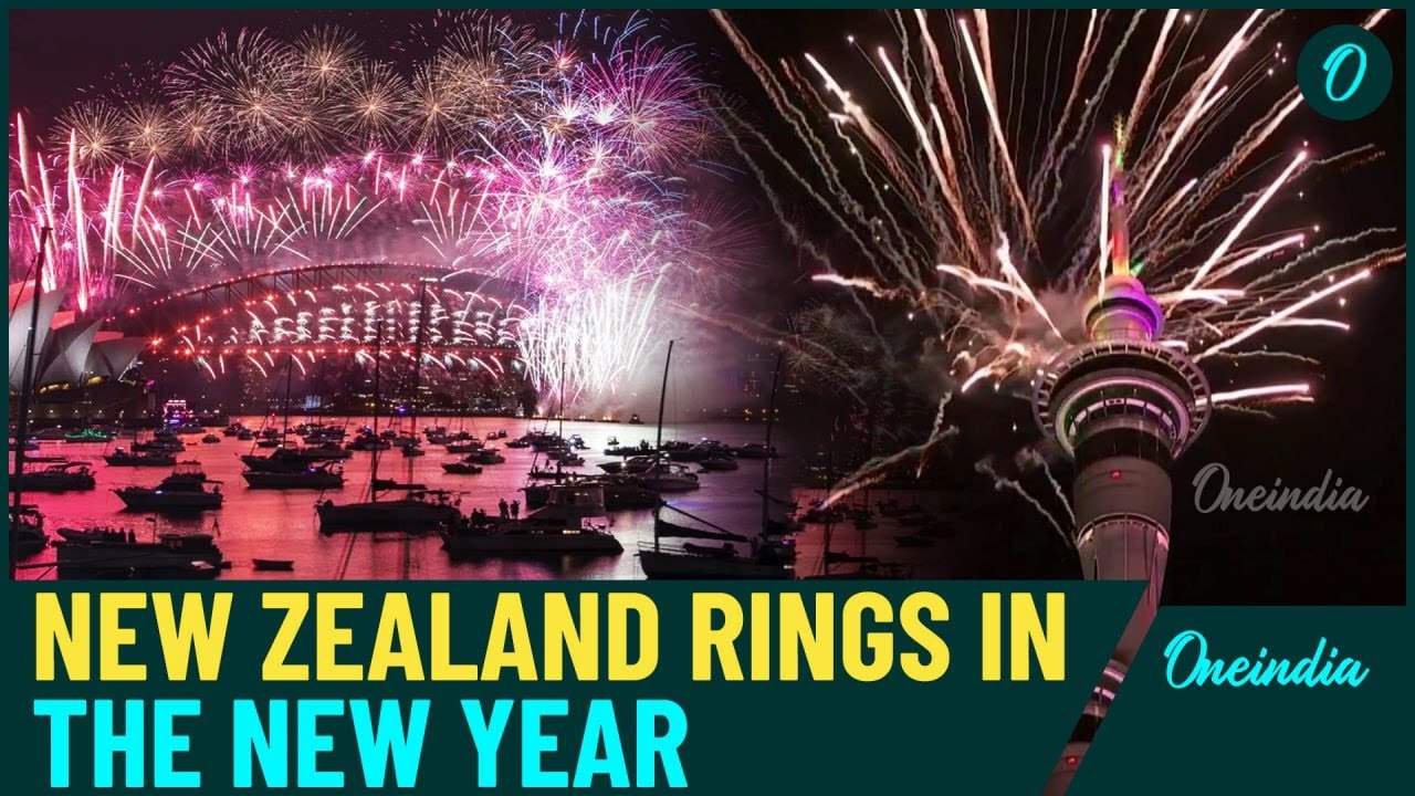 New Year Celebrations 2025: New Zealand Ushers in New Year with ...