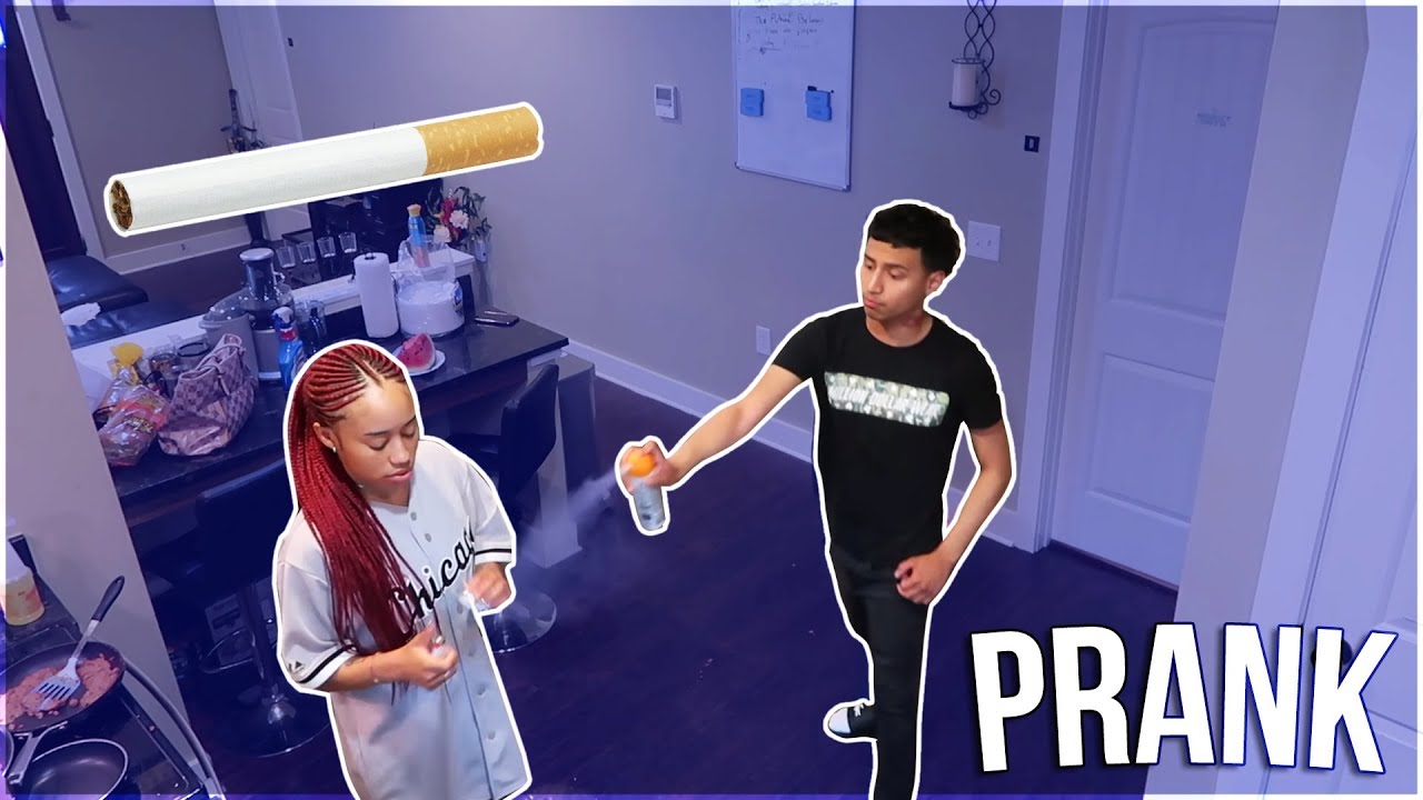 SMOKING IN THE HOUSE PRANK on RUNIK!!! *Kicks me OUT!* - YouTube