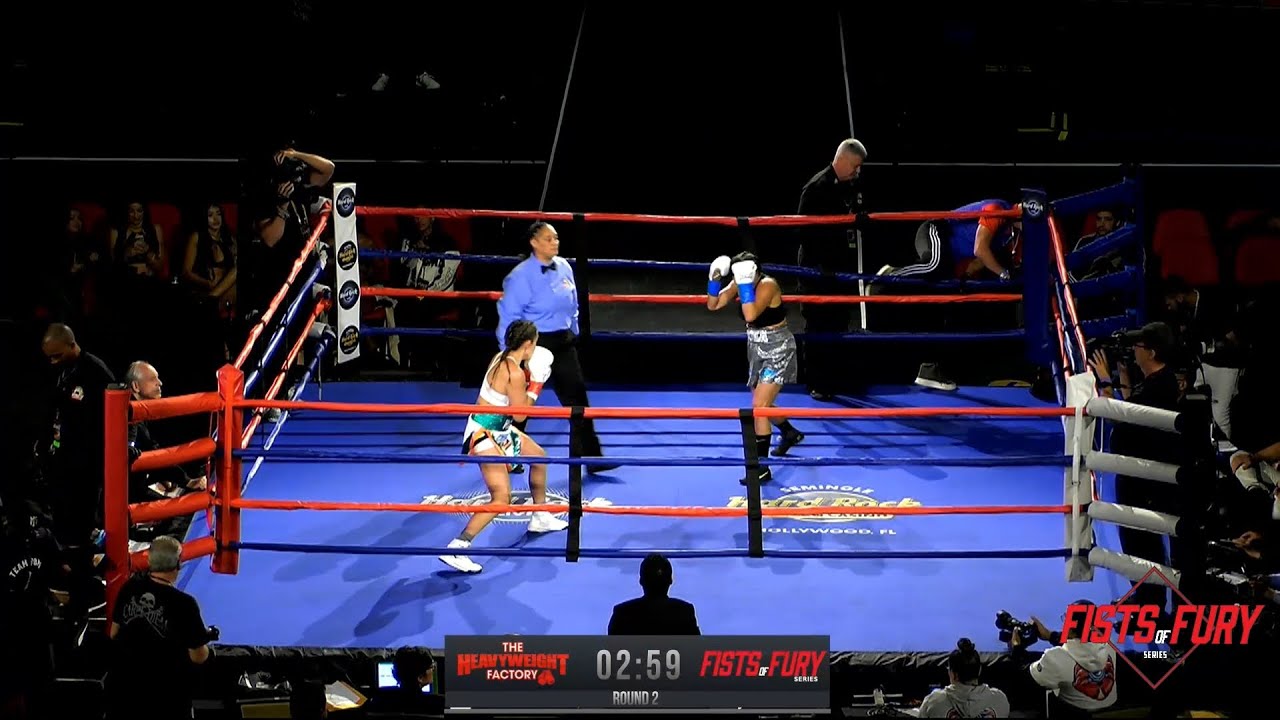 Fists of Fury Series 6 Evelyn Ramos vs Laddy Mejia - YouTube