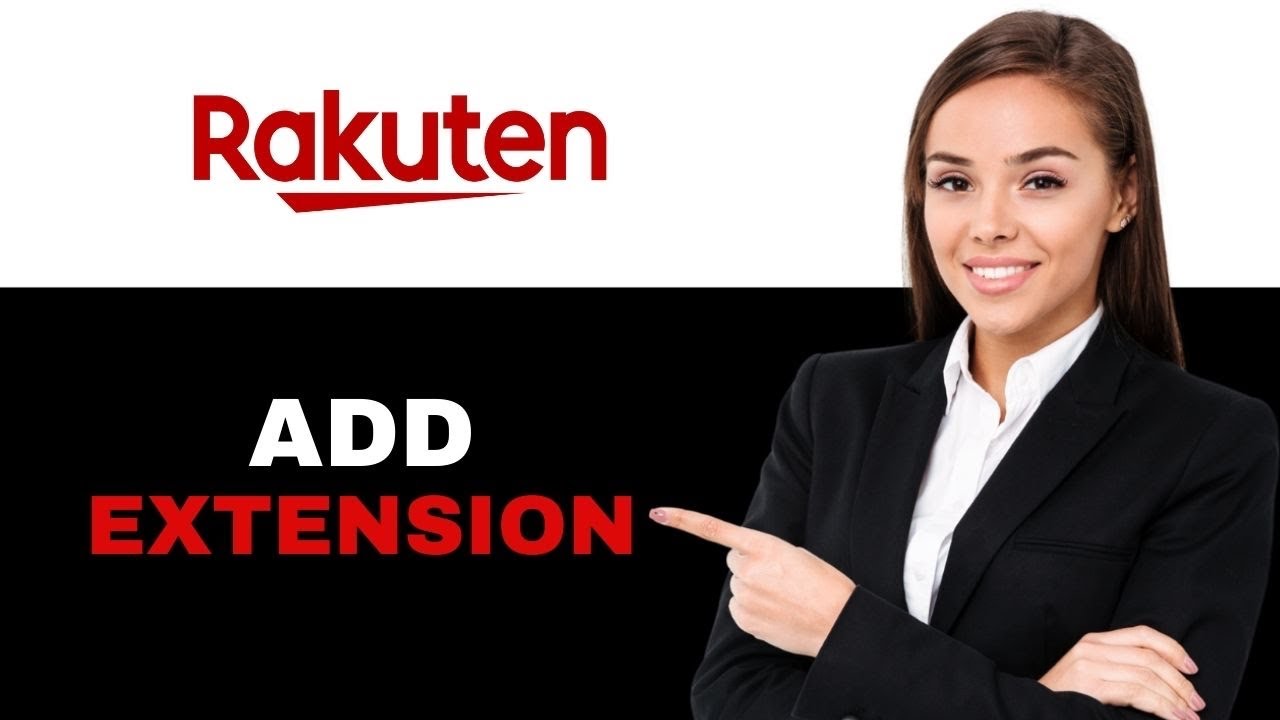 How to add rakuten extension to edge browser - YouTube