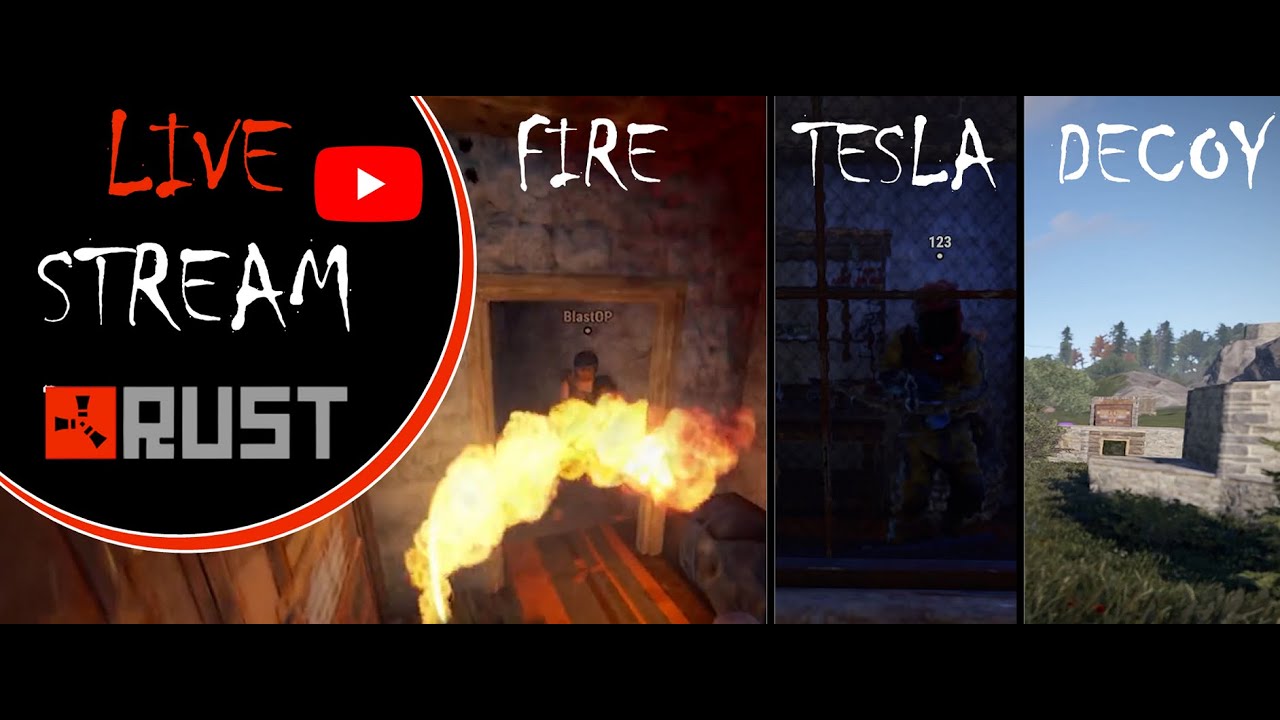 RUST | The TESLA Trap Base Game Show - YouTube