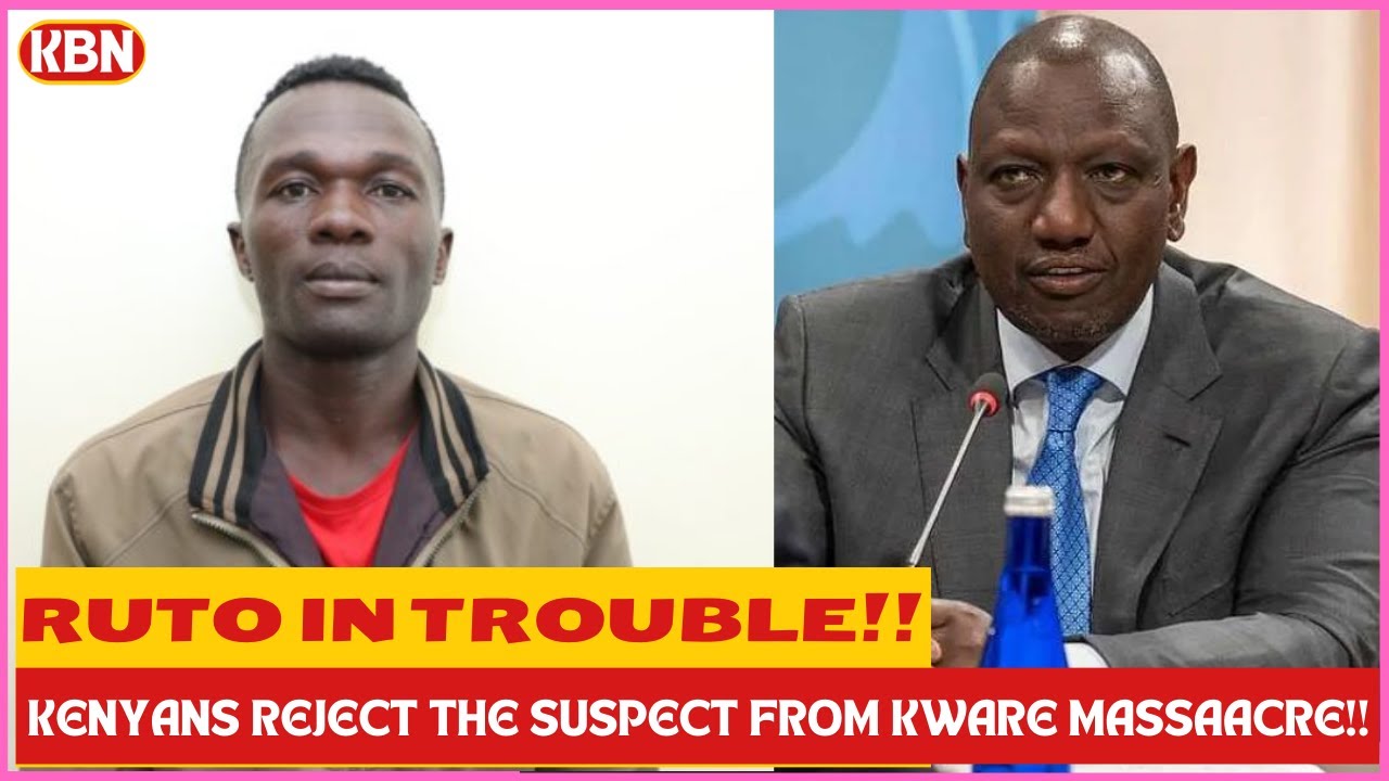 Ruto in TROUBLE after DCI Exposed Kware Massacre Suspect 'Ruto we're ...