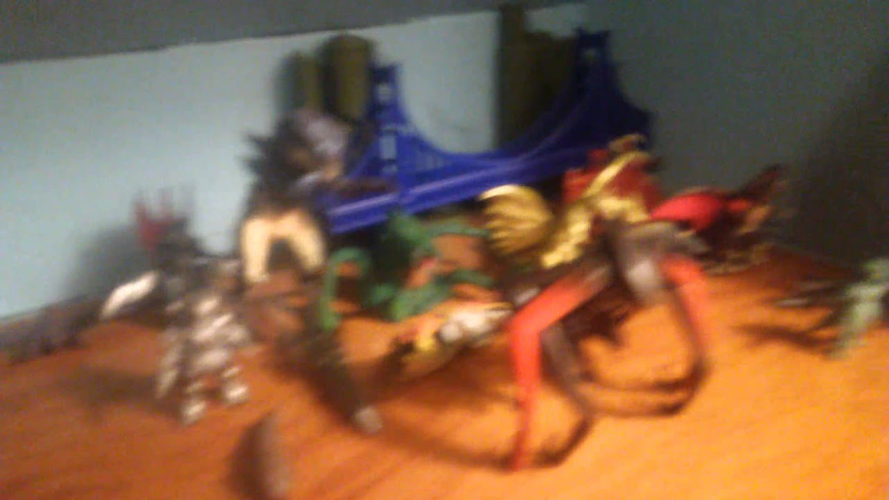 Mutant meets Godzilla and his friends - YouTube