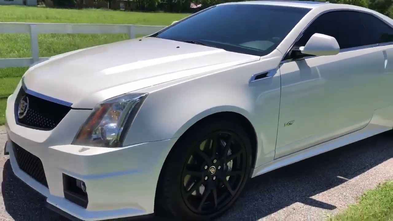 2012 Cadillac CTS-V Coupe Recaros, Modded 600+HP, Fully Loaded - YouTube