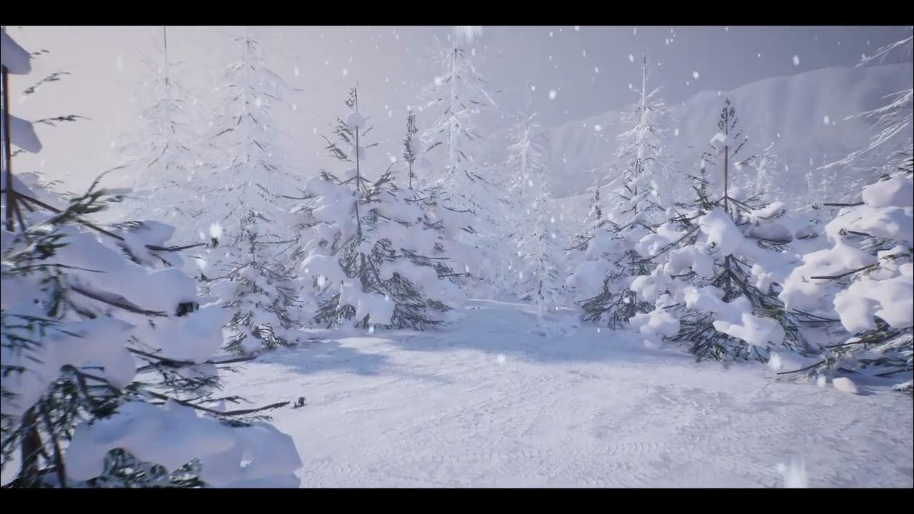 snow unreal engine 5 /// - YouTube