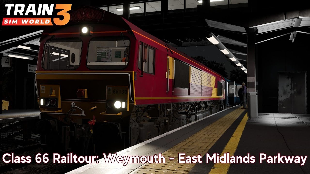 Class 66 Railtour: Weymouth - East Midlands Parkway - Midland Main Line ...